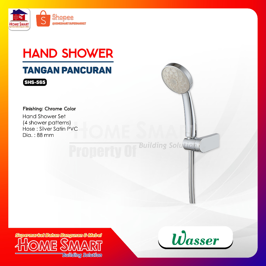 Jual WASSER HAND SHOWER SET SHS-565 NEO SHWOER TIANG | Shopee Indonesia