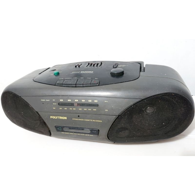 Jual Radio tape compo Polytron ampli stereo equalizer bass woofer ...
