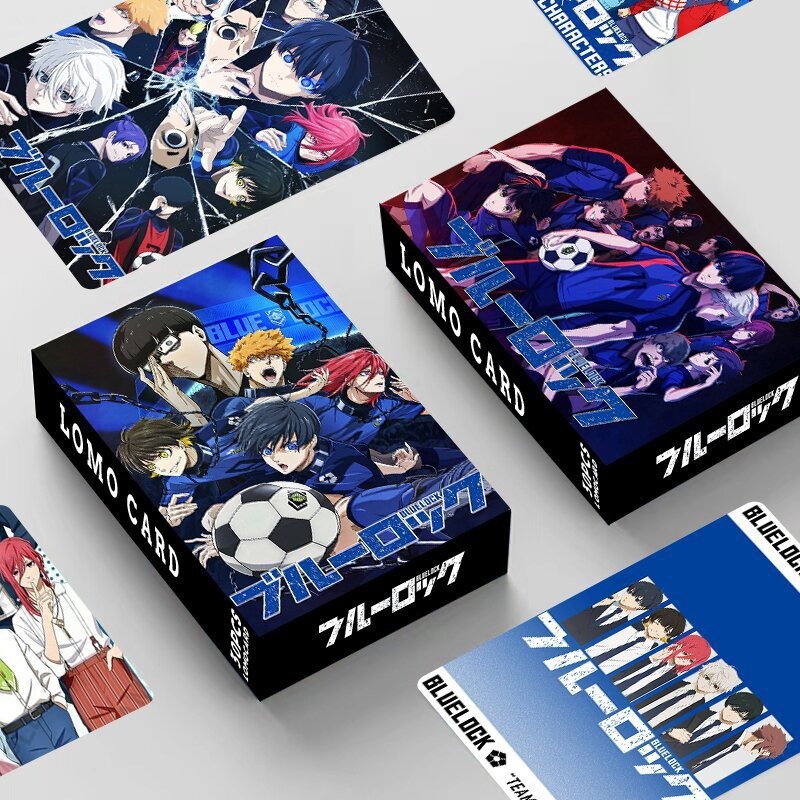Jual [ BLUE LOCK ] Lomo card / kartu anime blue lock isi 30 2 sisi ...
