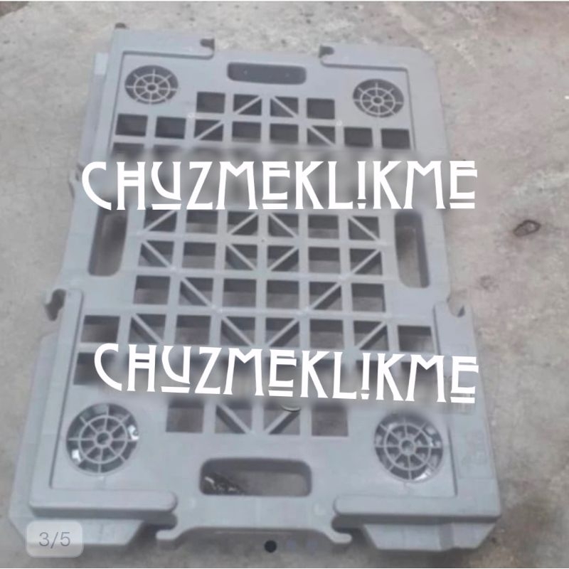 Jual Alas kontainer industri (ada roda)/Pallet trolley box industri ...