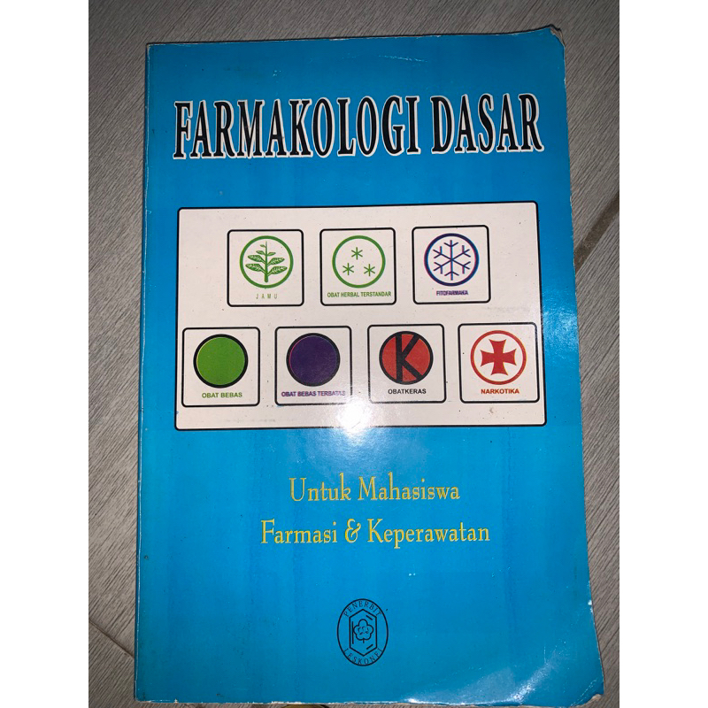 Jual buku Farmakologi Dasar|buku mahasiswa farmasi|buku bekas farmasi|buku kesehatan|buku ...