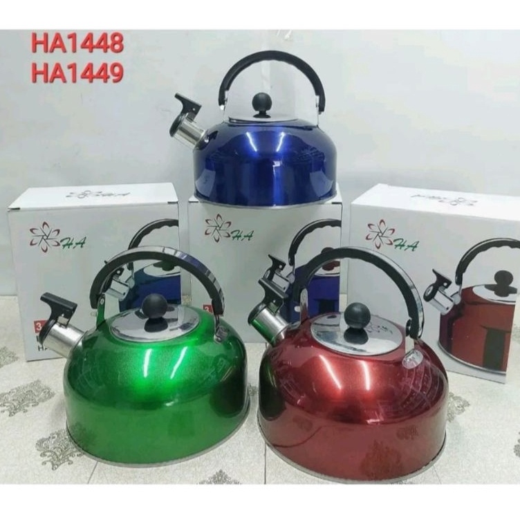 Jual Star seller Teko siul warna stainles 5 Liter teko bunyi teko Air ...