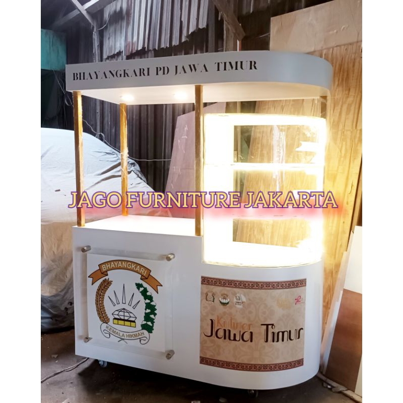 Jual gerobak bagus mini booth | Shopee Indonesia