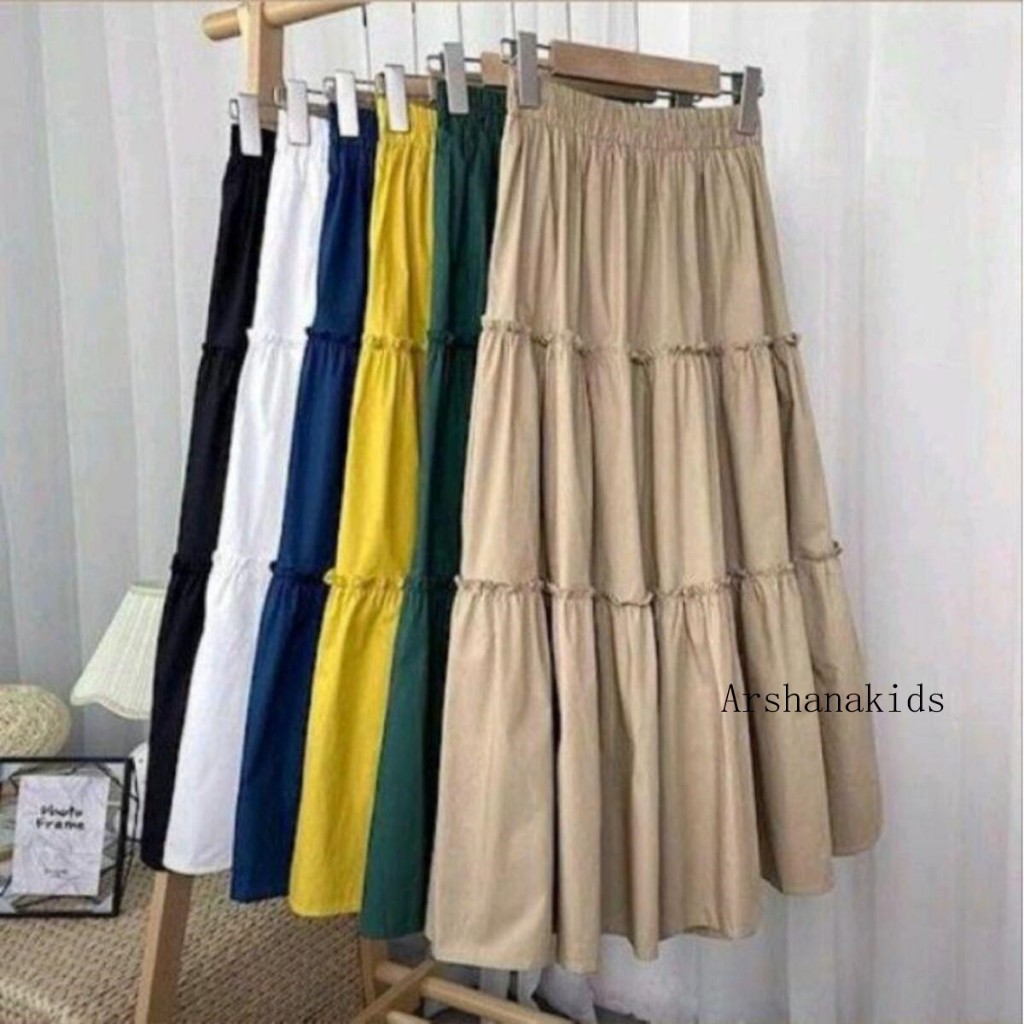 Jual Rok anak perempuan/ Rok anak terbaru/ Rok anak susun/ Rok anak ...