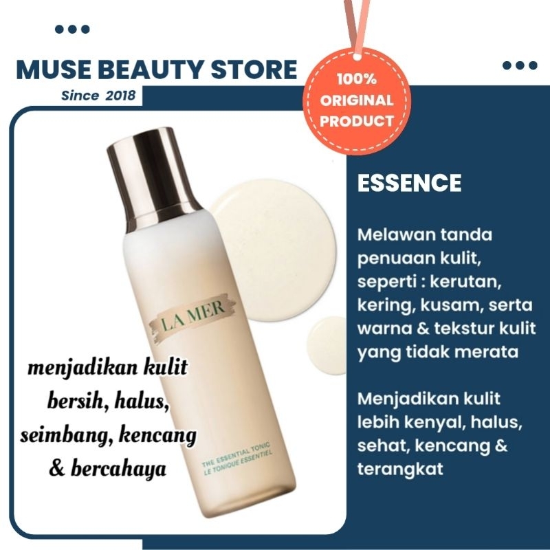 Jual LA MER LAMER/THE ESSENTIAL TONIC 200ML LOTION ESSENCE TONER ...