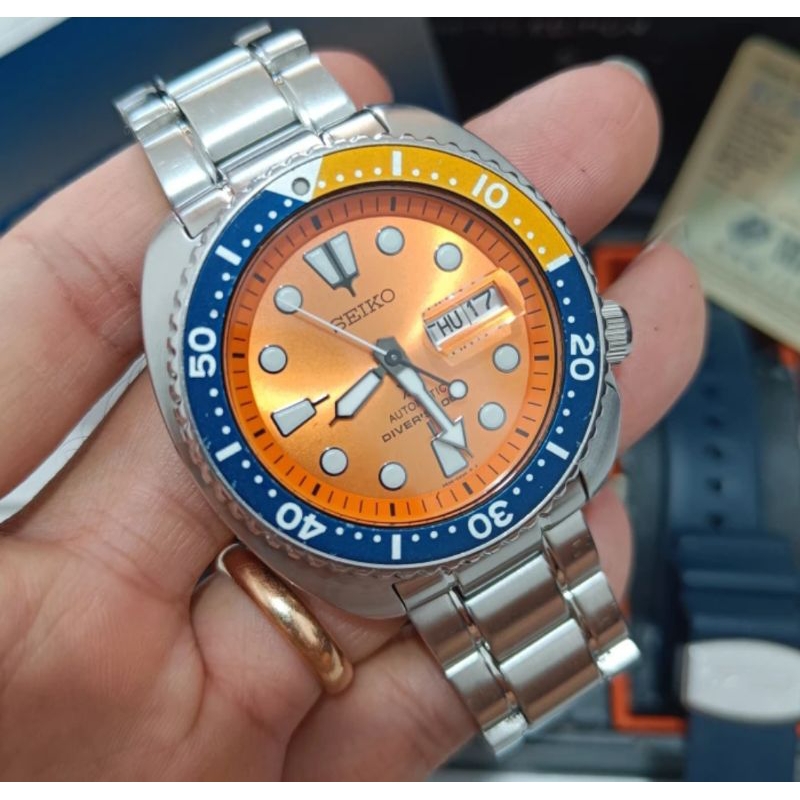 Jual Seiko Prospex turtle Nemo limited edition SRPC95K1 FULLSET sangat ...