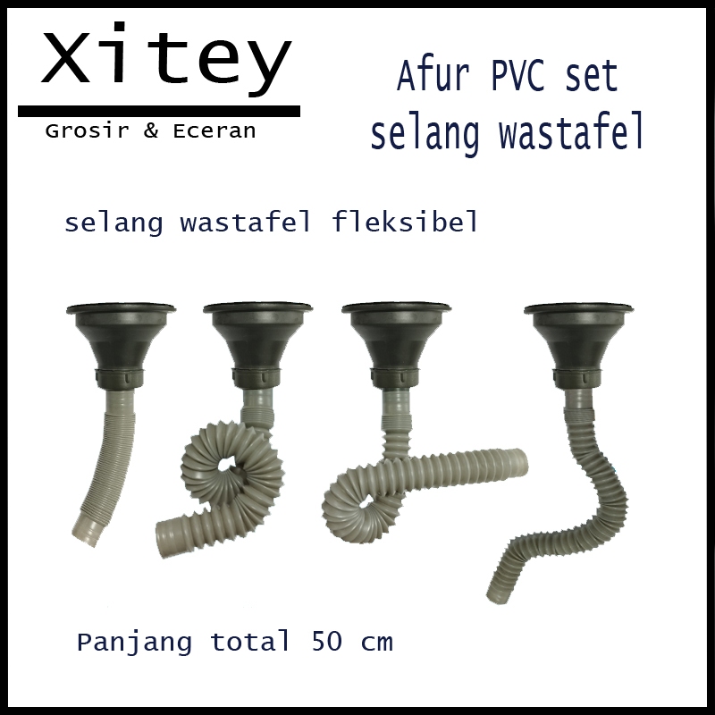 Jual AFUR PVC Set Saringan Wastafel Afur Bak Cuci Piring Drained set ...