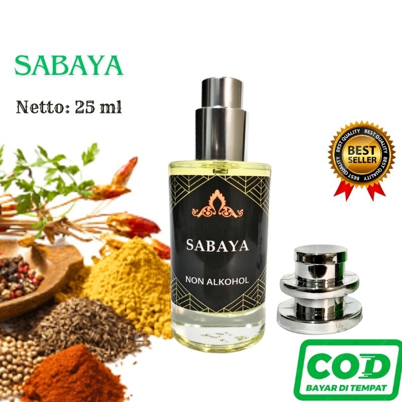 Jual Sabaya Minyak Wangi Sabaya Parfum Arab Saudi Murni Non Alkohol 25 ml Minyak Ibadah Sholat ...