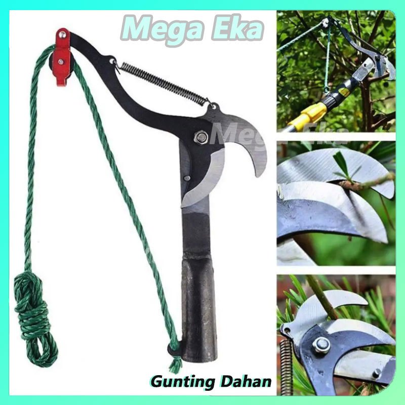 Jual Gunting Pruning Alat Berkebun Pangkas Dahan Tarik Pohon dan Ranting Tajam Kuat/Gunting ...