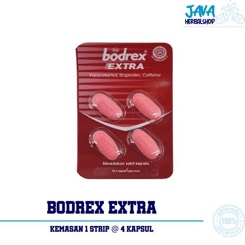 Jual Bodrex Extra 4 Kaplet 1 Strip | Shopee Indonesia