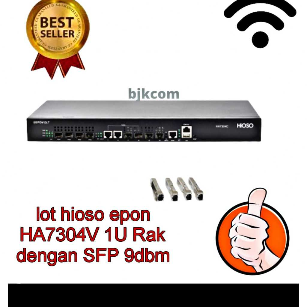 Jual OLT HIOSO EPON 4 PORT 4 SFP 9 DBM TERBARU 1U RACK HIOSO HA7304V | Shopee Indonesia