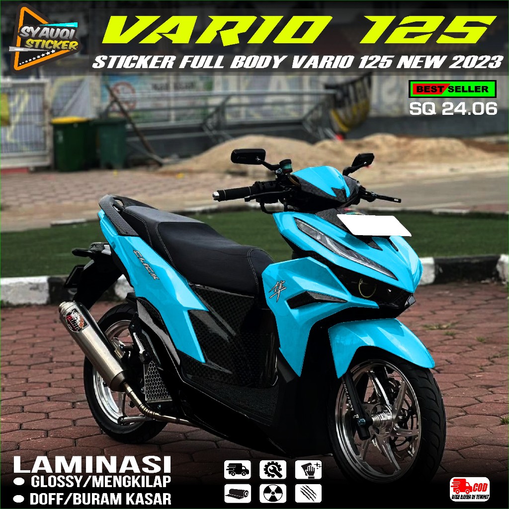 Jual (COD)Decal Stiker Vario 125 New 2023 2024 Full Body Terbaru ...
