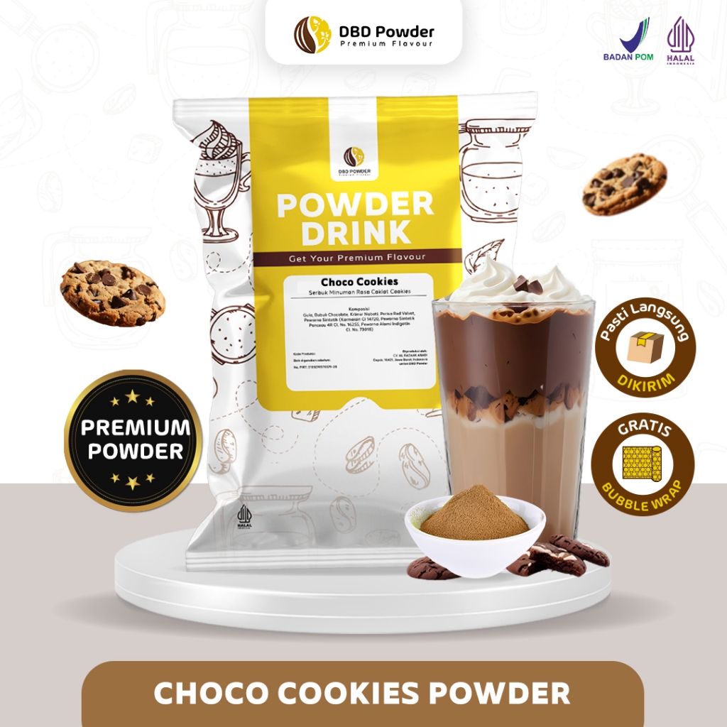 Jual Bubuk Minuman PREMIUM Choco Cookies - Powder Minuman PREMIUM ...