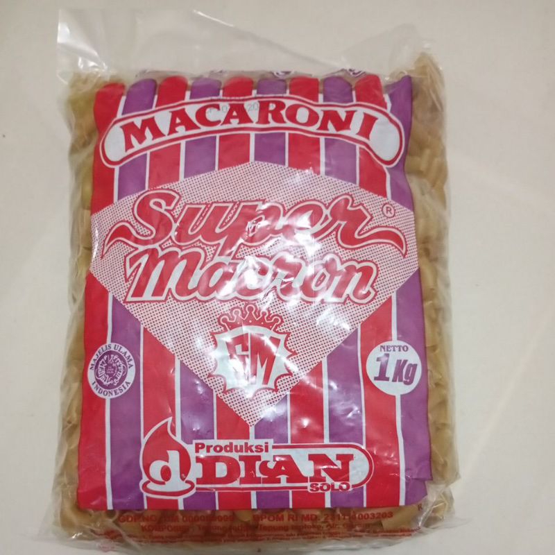 Jual SUPER MACRON|MACARONI Merk DIAN 1Kg | Shopee Indonesia