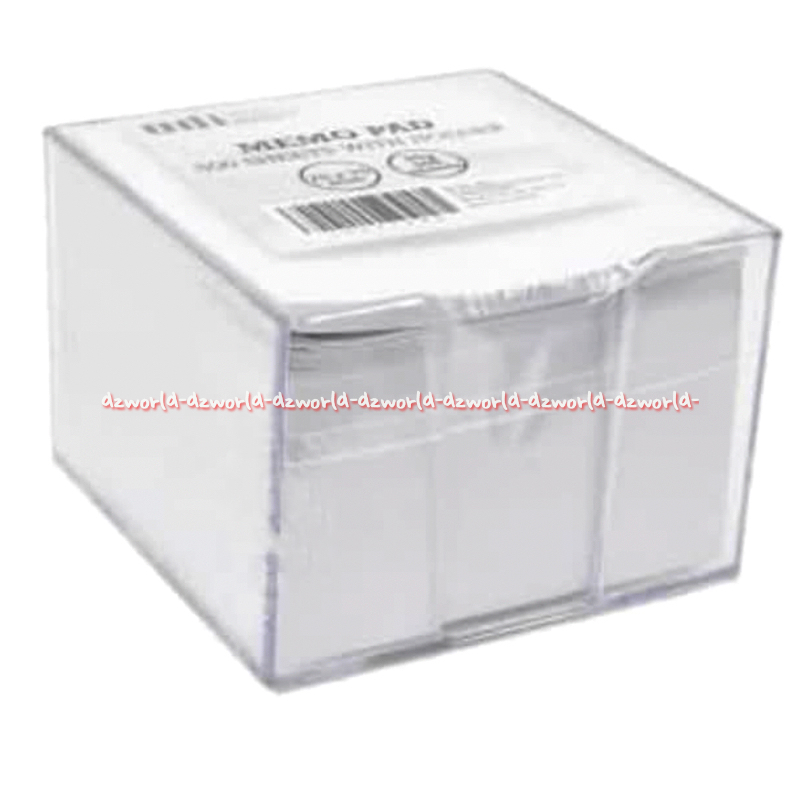 Jual Odi Memopad 500lembar With Holder Kertas Notes Putih Dengan Box ...