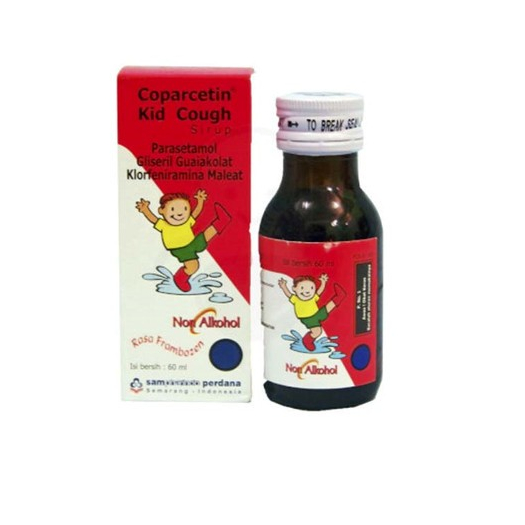 Jual COPARCETIN KID COUGH SYRUP 60ML | OBAT FLU & BATUK | Shopee Indonesia