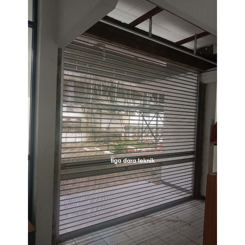 Jual Rolling Door Perforated / lubang lubang / bolong / pasang dan ...