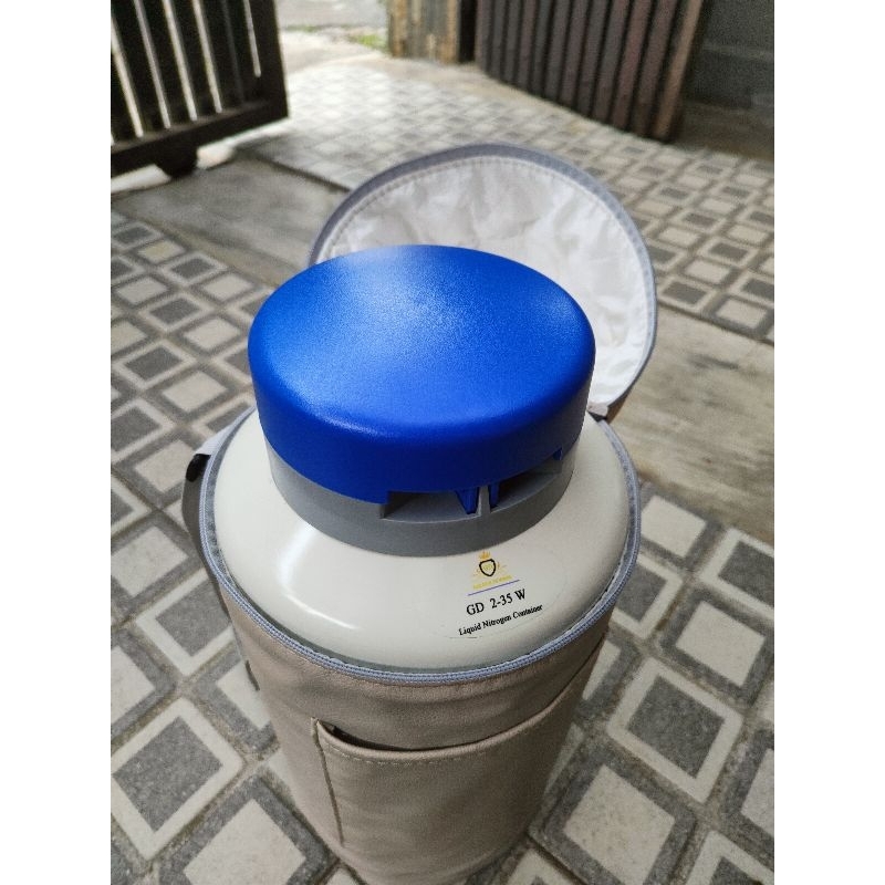 Jual Container tabung Semen Beku Straw Nitrogen Cair Inseminasi Buatan ...