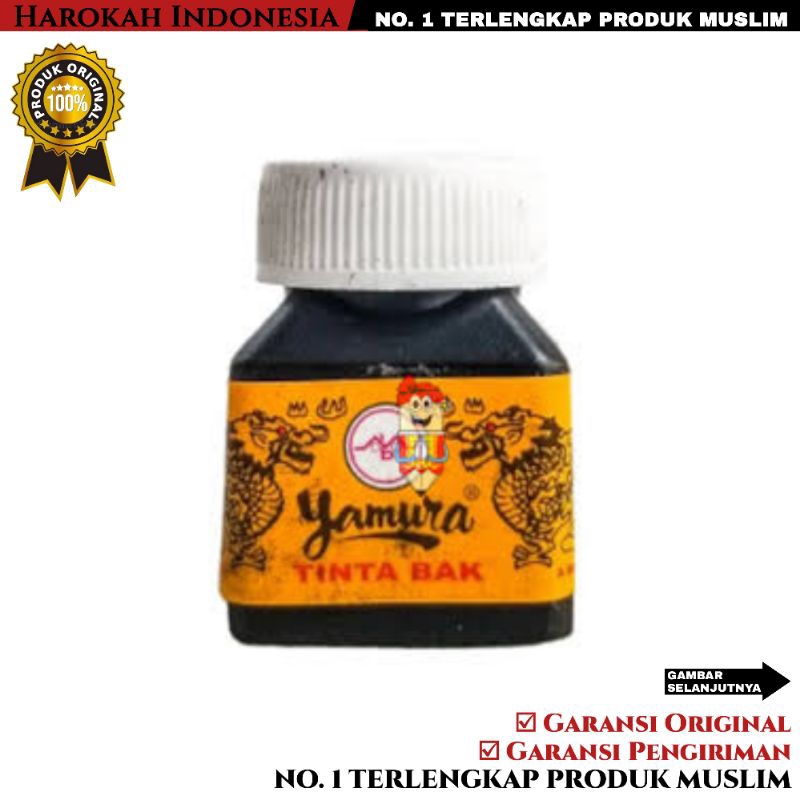 Jual Tinta Kaligrafi ( Warna Hitam ) Ukuran 10 Milli Merk Yamura Bak | Shopee Indonesia
