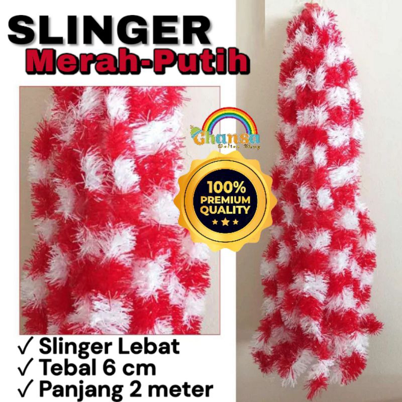 Jual slinger / tinsel /rumbai ( panjang 200 cm ) | Shopee Indonesia
