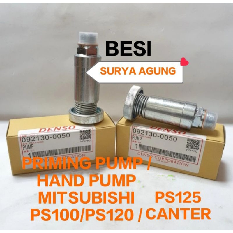 Jual POMPA SOLAR TANGAN BESI UNIVERSAL / HAND PRIMMING PUMP BESI UNIVERSAL MITSUBISHI | Shopee ...