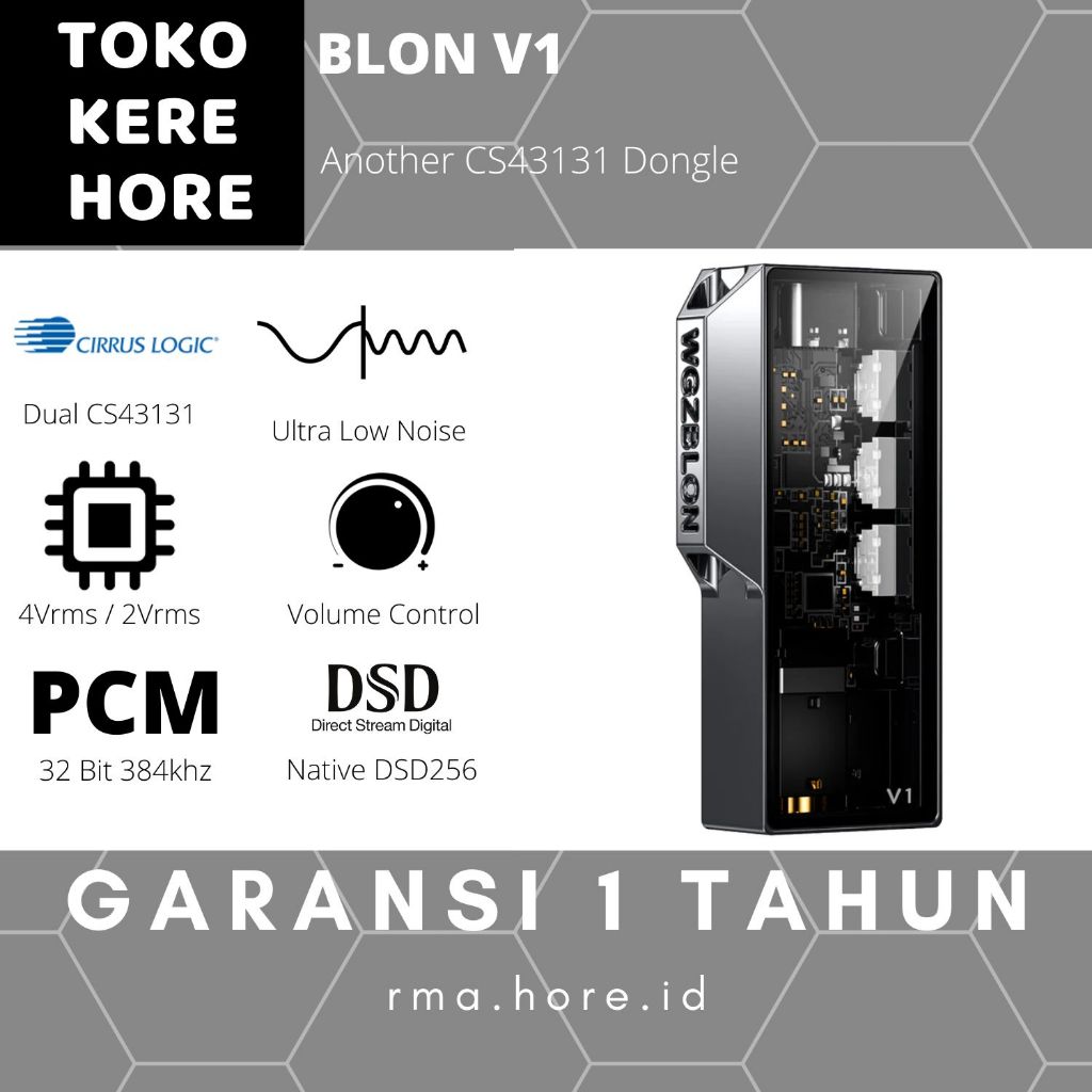 Jual BLON V1 Dual CS43131 Balanced DAC AMP Dongle | Shopee Indonesia