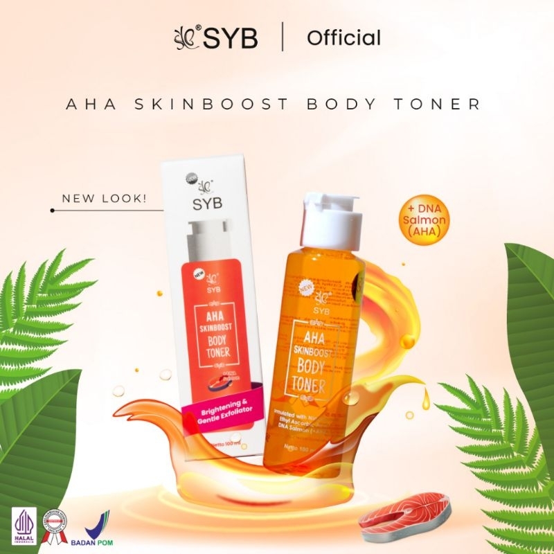 Jual SYB AHA SKINBOOST BODY TONER syb Krim pemutih syb krim Pemutihan ...