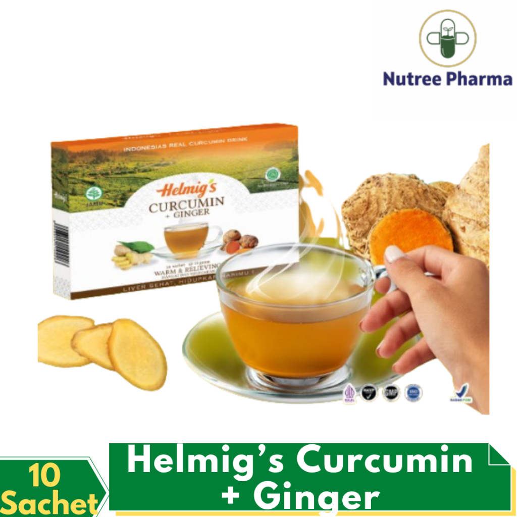 Jual Helmig's Curcumin Ginger 10 Sachet | Minuman Kesehatan | Shopee ...