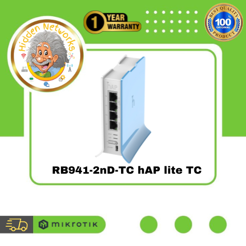 Jual MikroTik RB941-2nD-TC hAP lite TC Small home AP with four ethernet ...