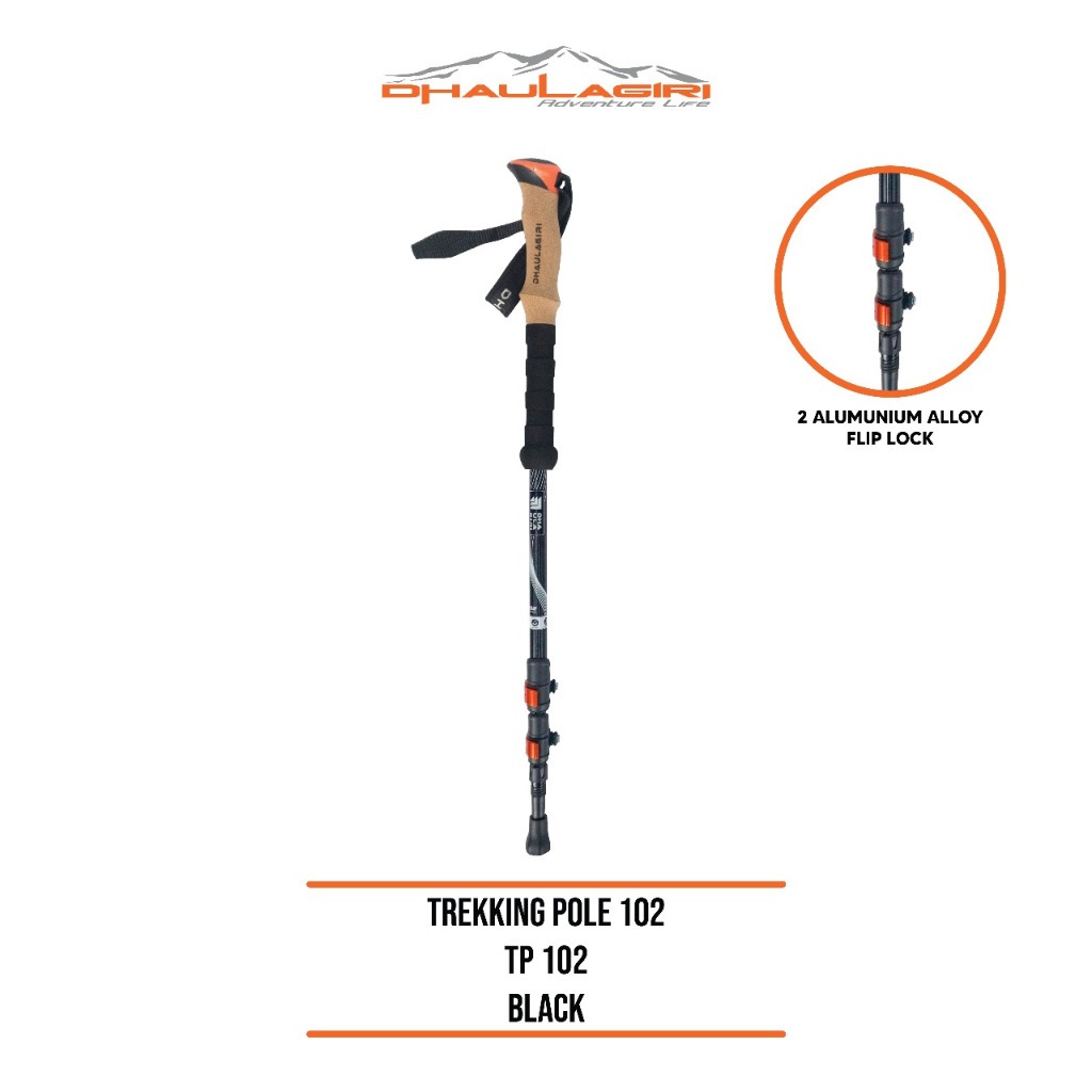 Jual Trekking pole Dhaulagiri Lipat 102 - Tongkat Pendaki - Tongkat ...