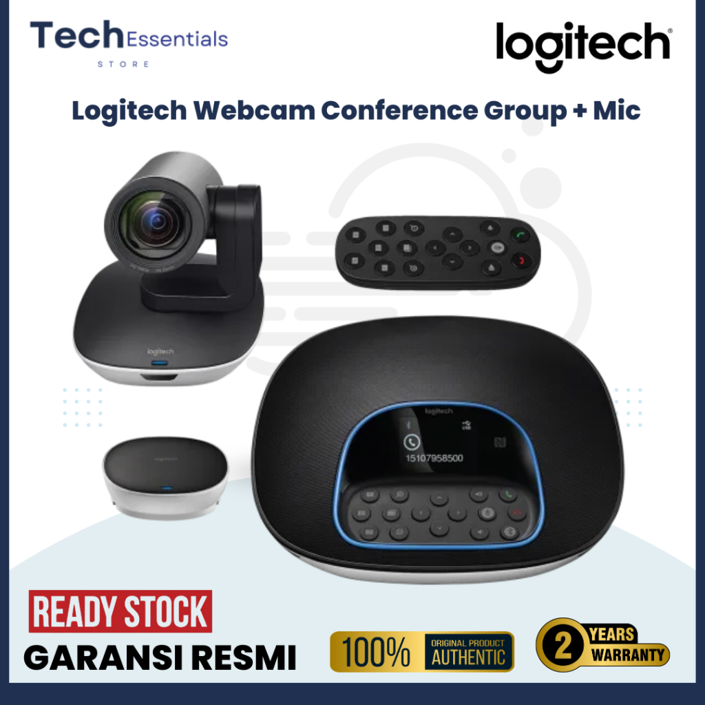 Jual Logitech group video conference - Original - Garansi Resmi ...