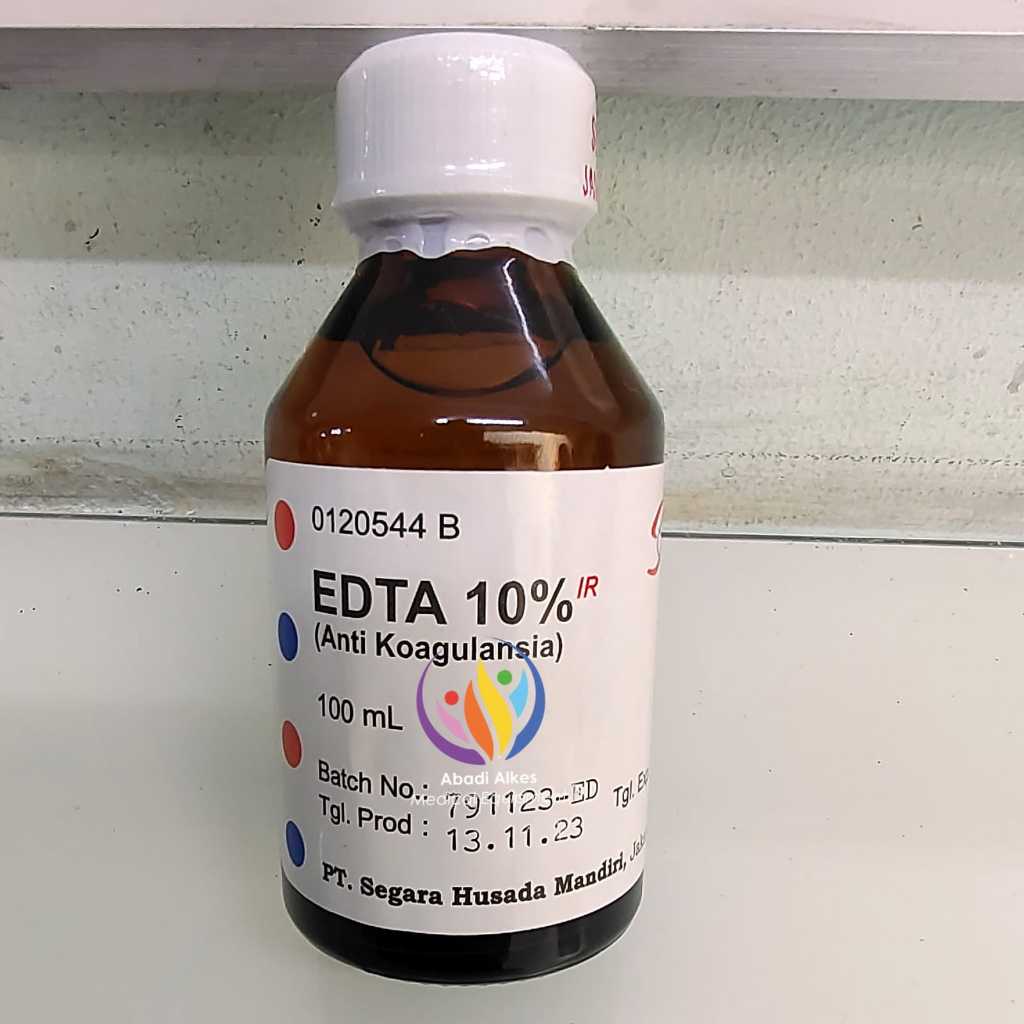 Jual LARUTAN EDTA 10% 100 mL INDOREAGEN | LARUTAN ANALIS | Shopee Indonesia