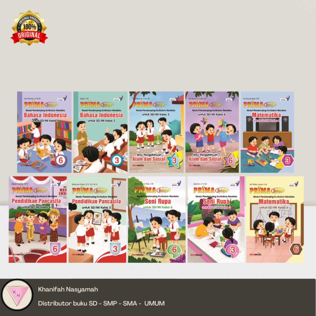 Jual MODUL PRIMA BELAJAR SD | MODUL KELAS 3 & 6 PRIMA BELAJAR | MODUL ...