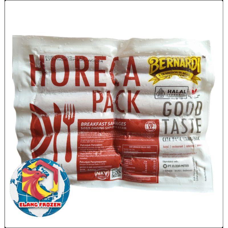 Jual Horeca Pack Bernardi Sosis Cocktail Sausage 500gr | Shopee Indonesia
