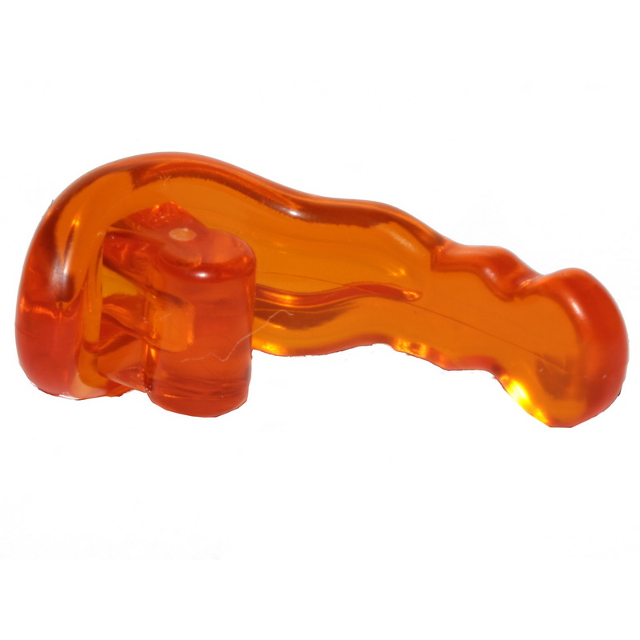 Jual Lego Trans - Orange Part 27393 Wave Rounded Energy with Bar Handle ...