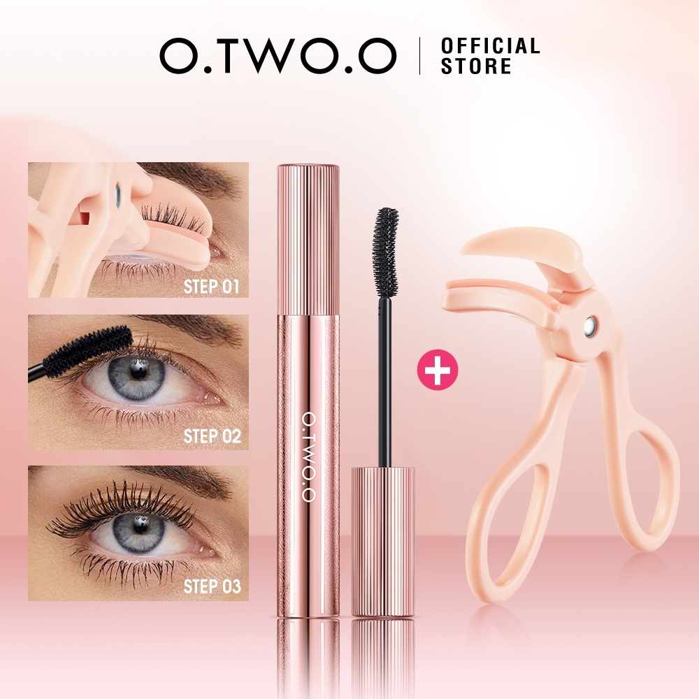 Jual O.TWO.O Haute Volumizing Waterproof Mascara with Free Eyelash ...