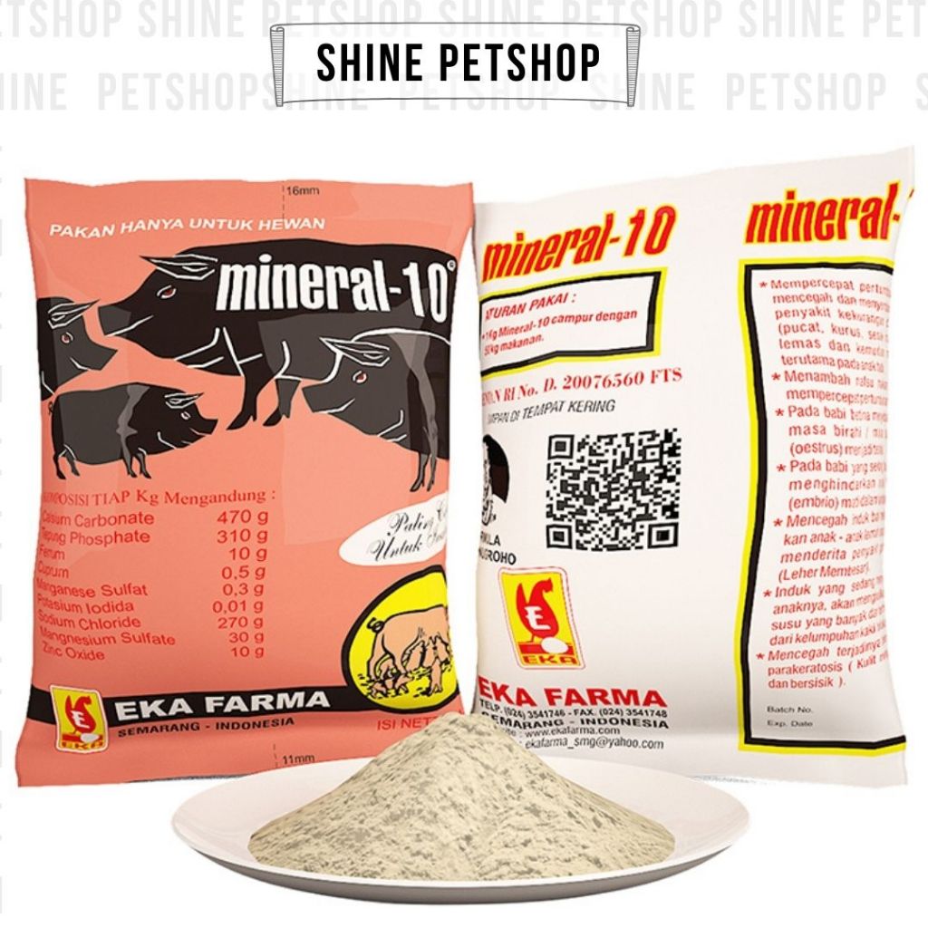 Jual Mineral 10 Babi 1kg - Mineral babi | Shopee Indonesia