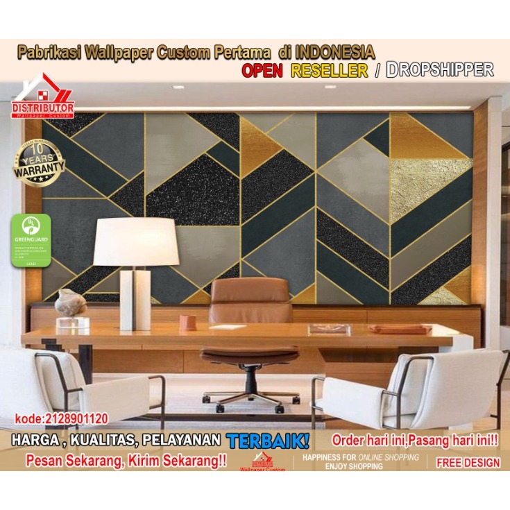 Jual Wallpaper Custom 3D Tema Mural Wallpanel | Wallpaper Bisnis ...