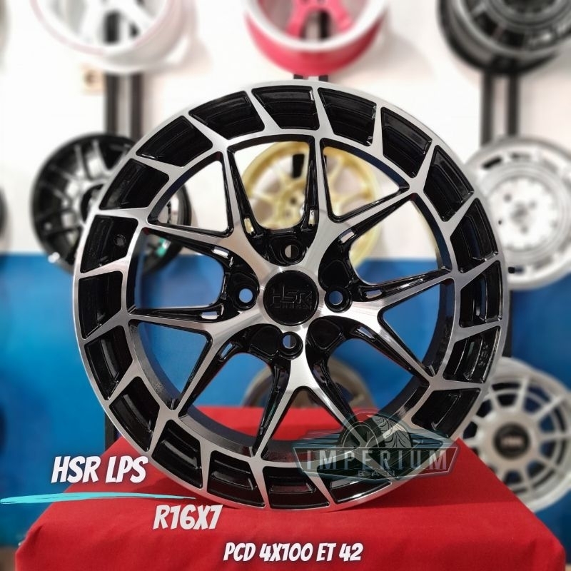 Jual Velg Mobil Terbaru Hsr Lps Ring 16 Pcd 4x100 Brio Agya Sigra Vios Baleno Jazz Yaris Rocky ...