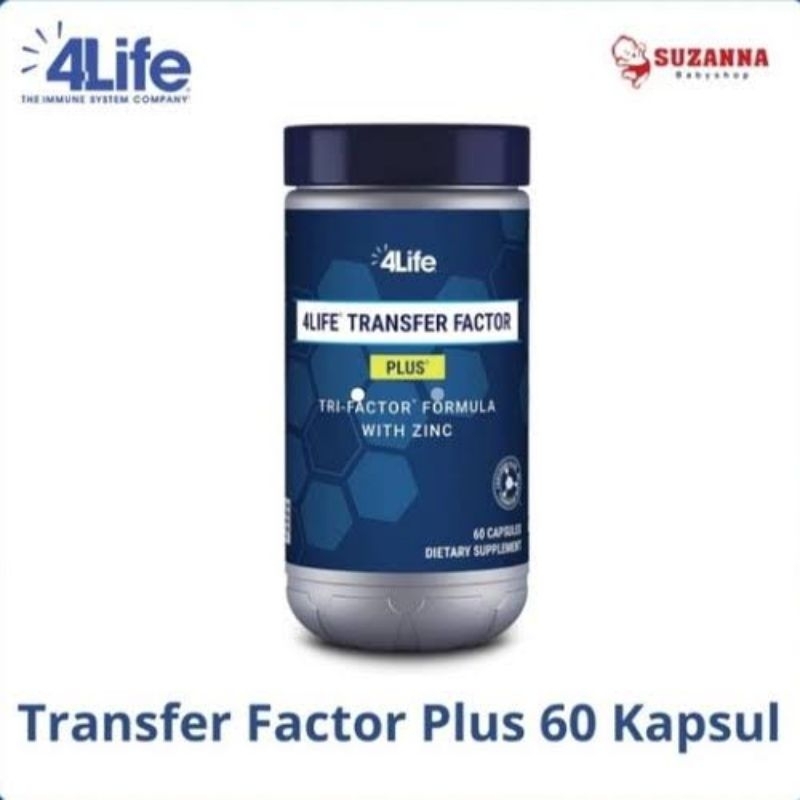 Jual 4life Transfer Factor Plus Herbal Original isi 60 kapsul | Shopee ...