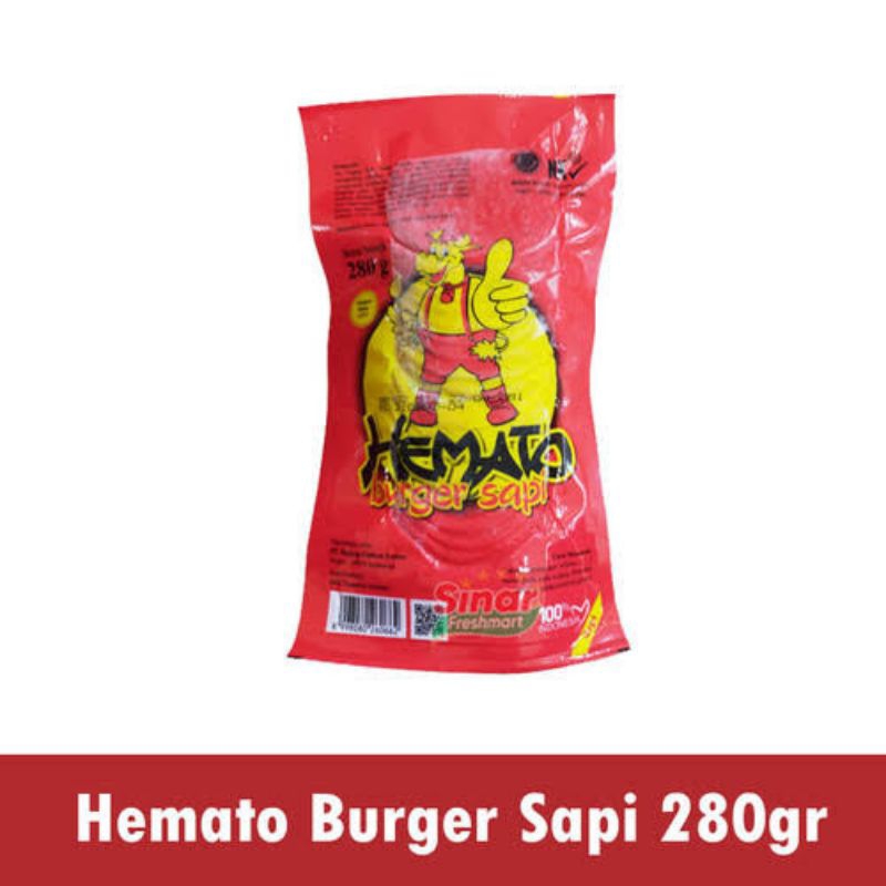 Jual Jual Beef Sapi Burger Hemato 280gr | Shopee Indonesia