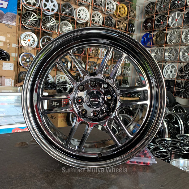 Jual Velg R16 Enkei RPF Black chrome by jf luxury. Sumber mulya wheels. toko velg ban Semarang ...