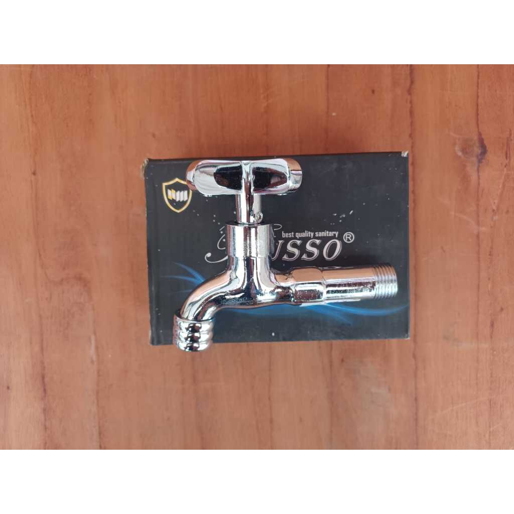 Jual Kran air/kran dinding flusso 1/2" | Shopee Indonesia