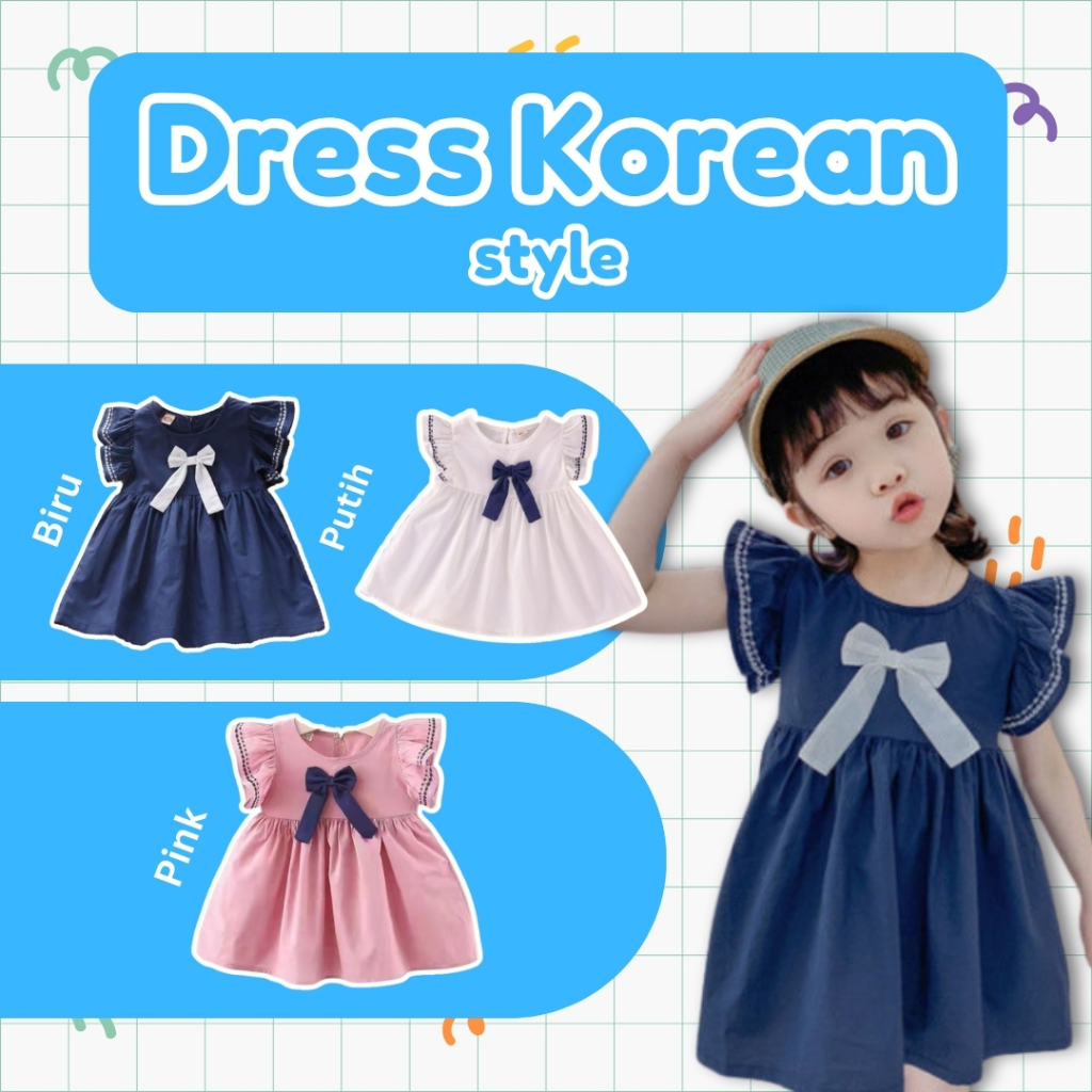 Jual [Everpro Kids] 0-7 Tahun Gaun Bordir Katun Murni Anak Perempuan ...