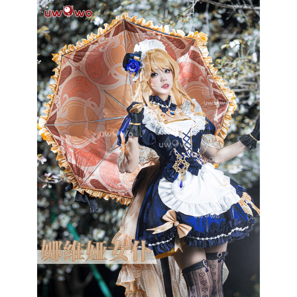 Jual 【Uwowo】Genshin Impact cosplay Navia Caspar cosplay Costume and ...