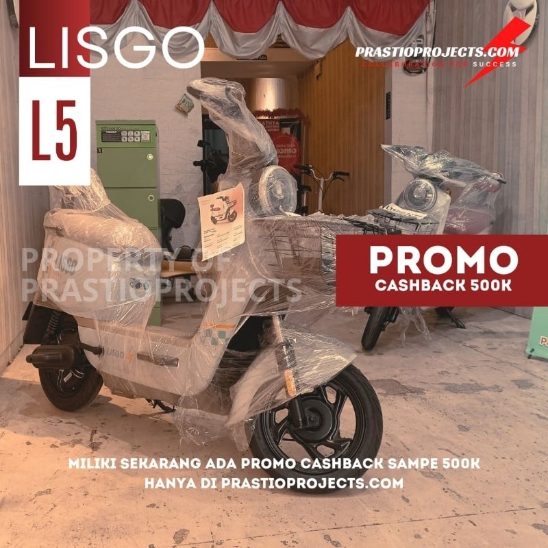 Jual Sepeda Listrik Lisgo L5 bisa kuat dan jauh 65km | Shopee Indonesia