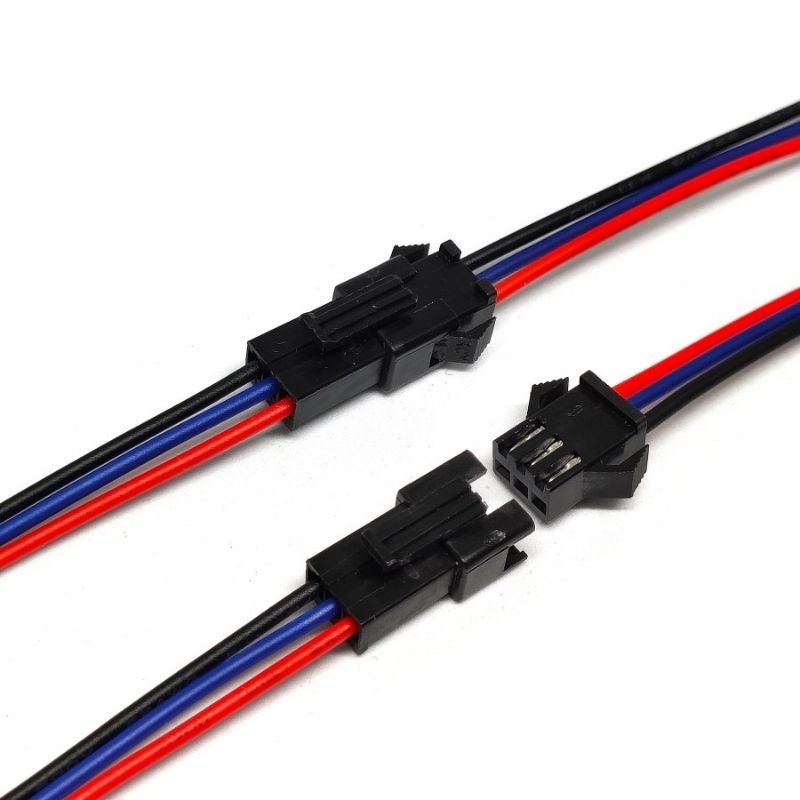 Jual Kabel SM 3pin socket connektor DC SM 3 pin soket kabel konektor SM ...