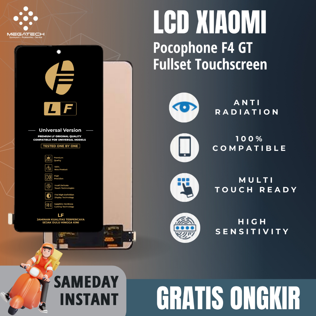 Jual LCD Xiaomi Pocophone F4 GT Fullset Touchscreen | Shopee Indonesia