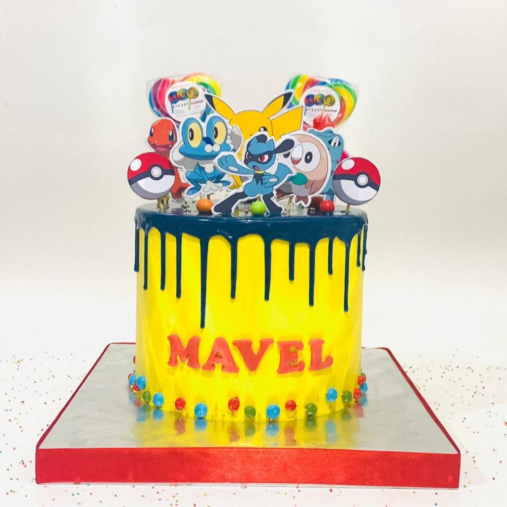 Jual Kue Ulang Tahun/Birthday Cake/Kue Ultah Pokemon/Kue Birthday ...