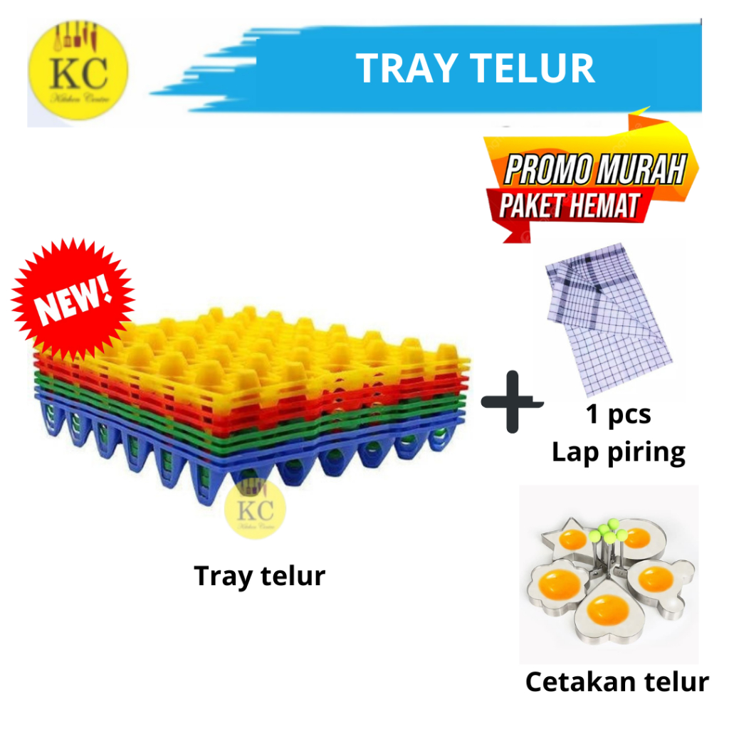 Jual Tempat Telur Plastik Ayam Tray Telur 30 Butir Plastik Tempat Telur ...
